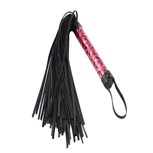Chicote em Tiras Lux - 40cm - Vermelho - Passionate Flogger - GERAL